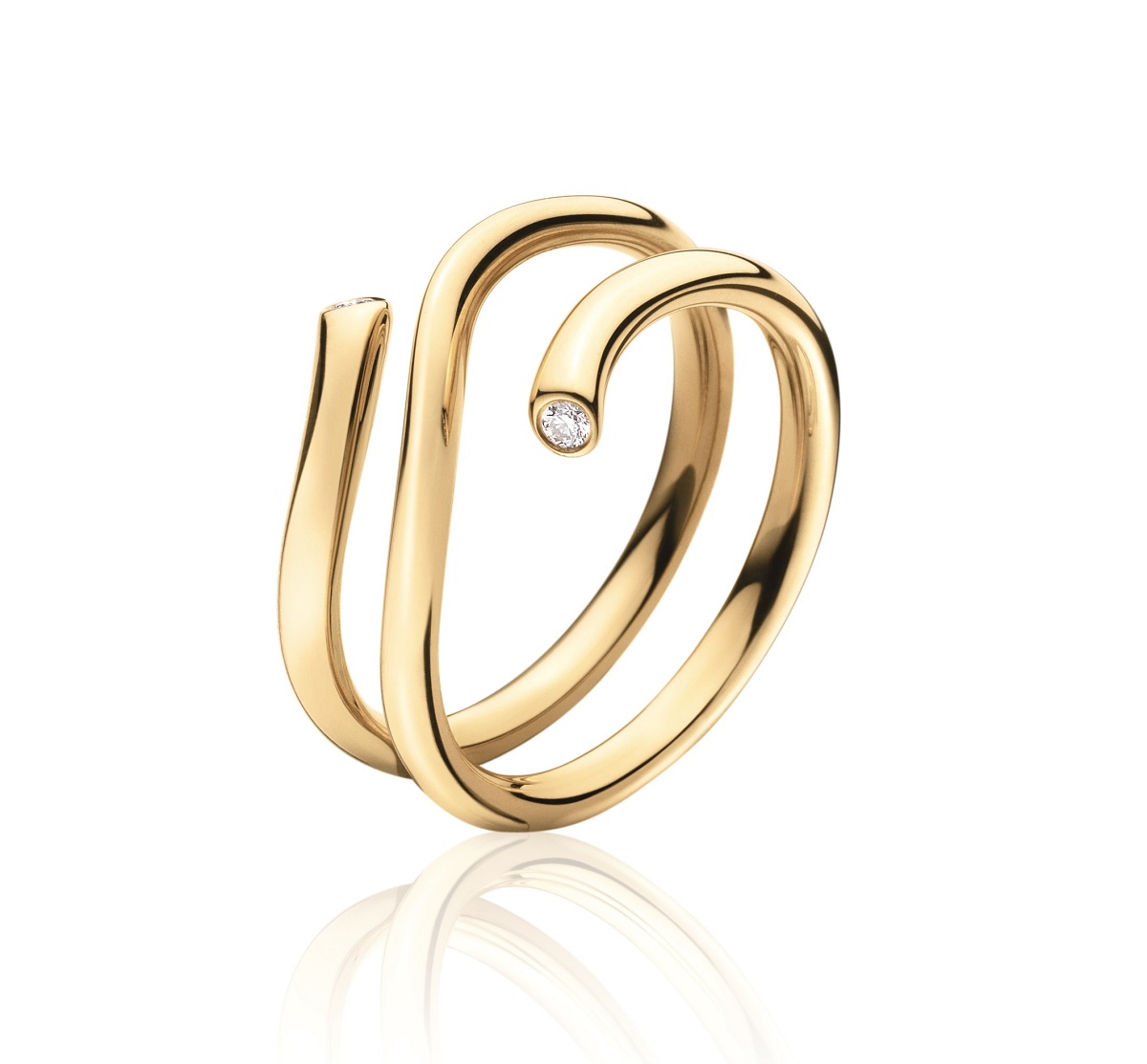 Georg Jensen 18ct yellow gold Magic Ring | Hancocks Jewellers