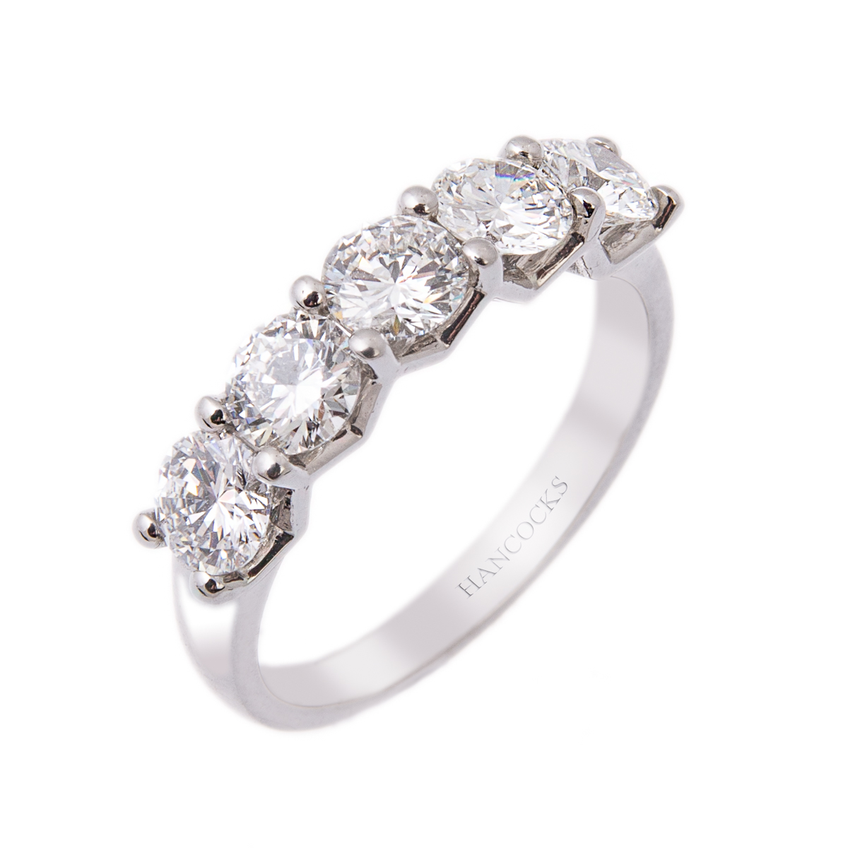 Brilliant Cut Diamond Claw Set Eternity Ring | Hancocks Jewellers